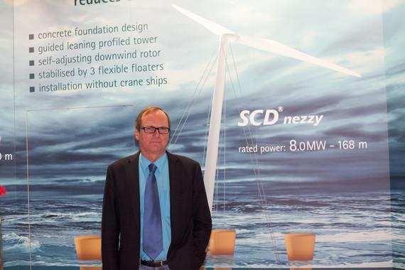 SCD Nezzy von Aerodyn - Neuartiges schwimmendes Fundament