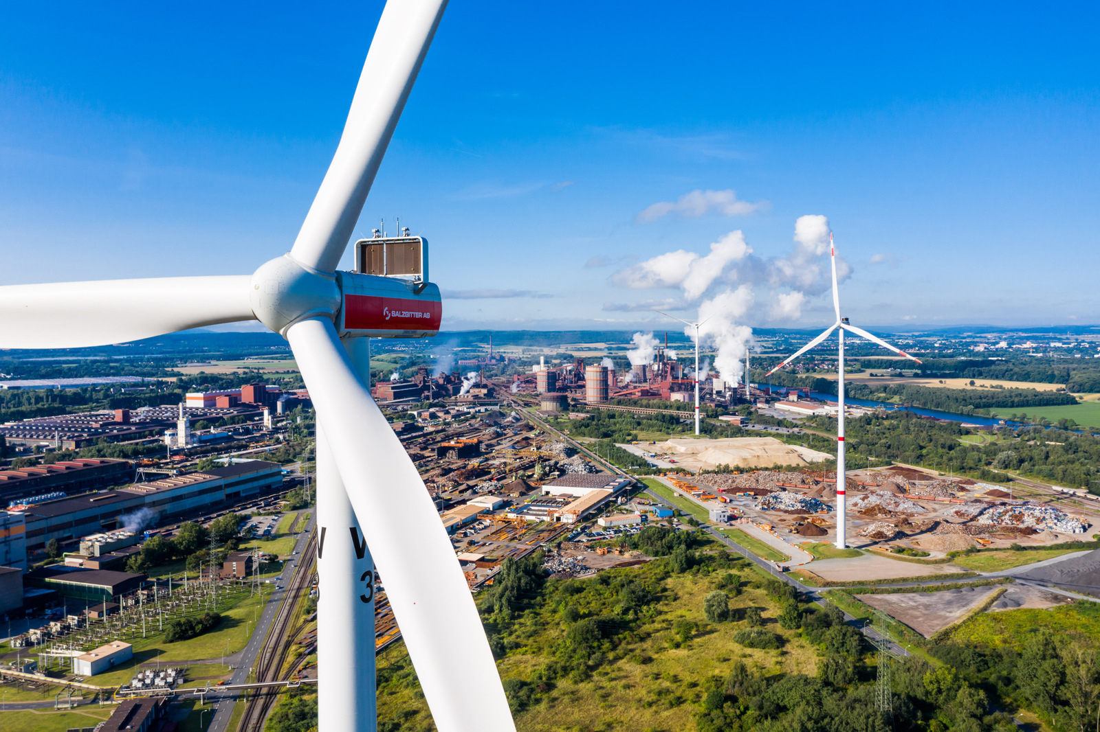 Siemens Gamesa lässt Turbinentürme klimaneutral produzieren